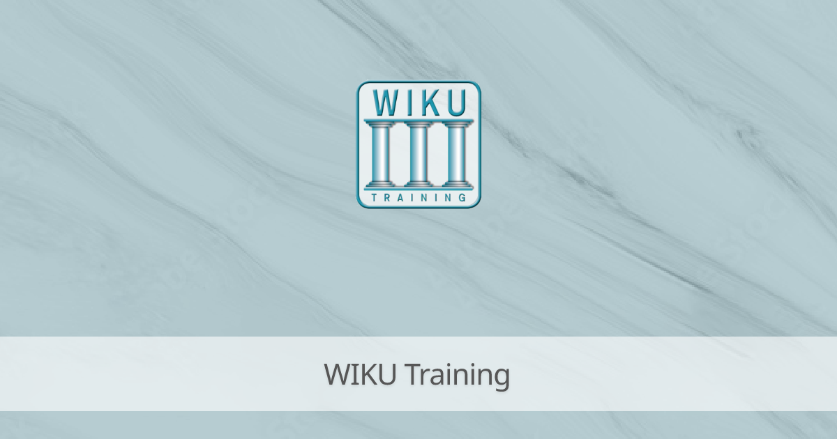 Über uns | WIKU Training